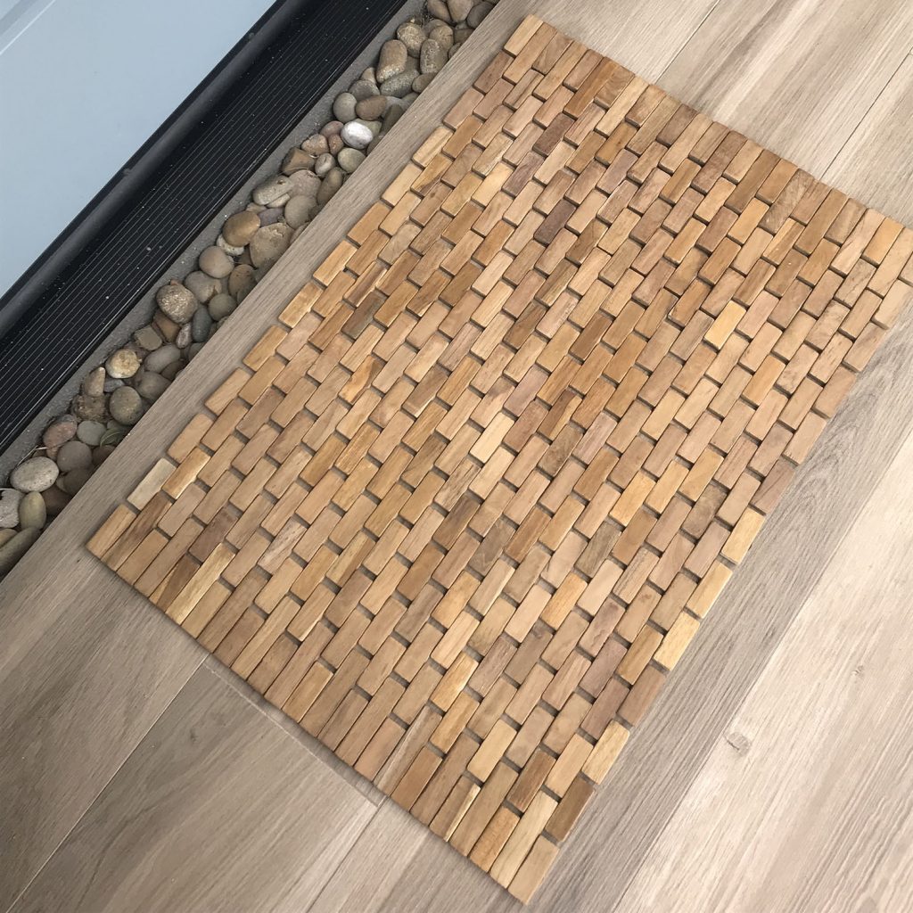 Teak Table Runner - Tiny Gardens